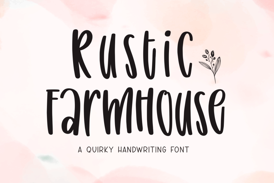 Rustic Farmhouse Font · 1001 Fonts
