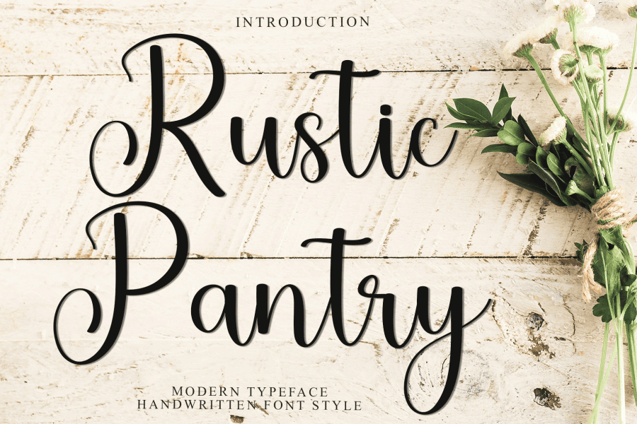 Rustic Pantry Font · 1001 Fonts