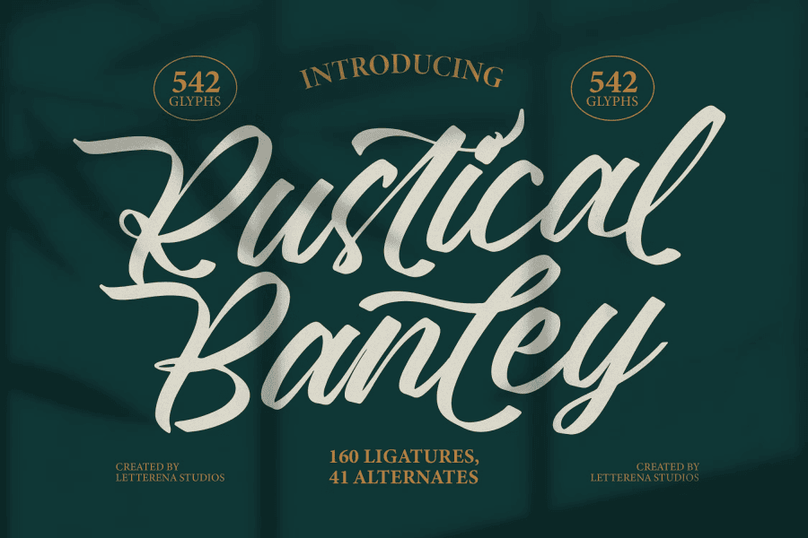 Rustical Banley DEMO VERSION Font · 1001 Fonts