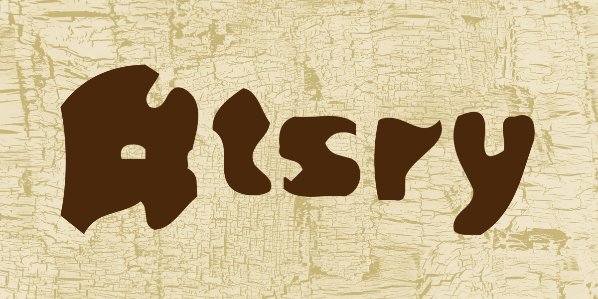 Rusty Font · 1001 Fonts