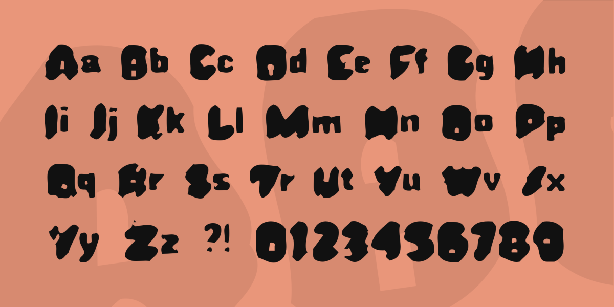 Rusty Font · 1001 Fonts