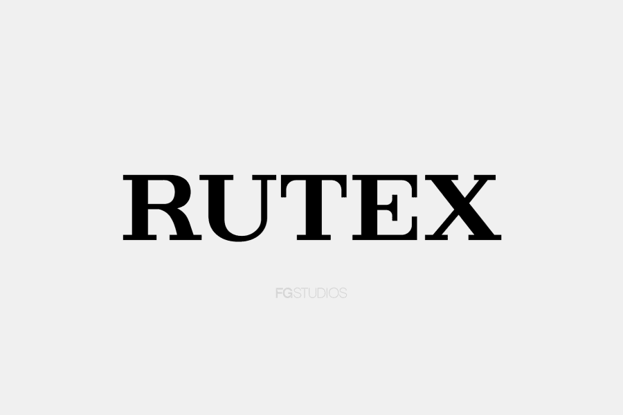 Rutex Font · 1001 Fonts