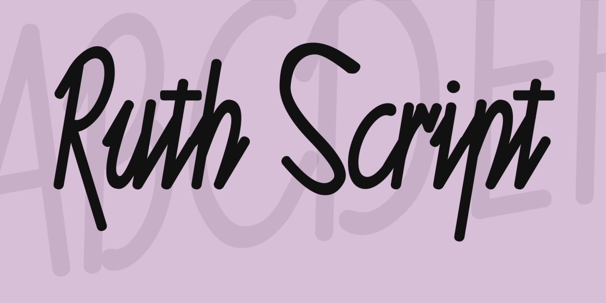 Ruth Script Font · 1001 Fonts