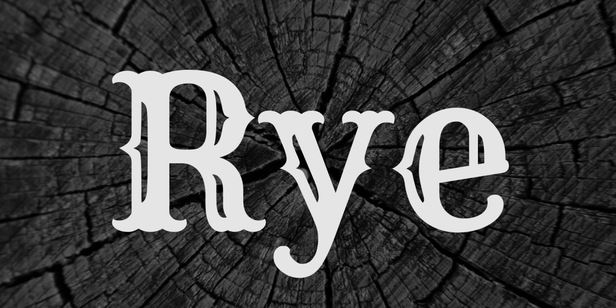 Rye Font · 1001 Fonts