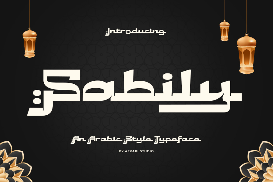 2 Free Arabic English Fonts · 1001 Fonts