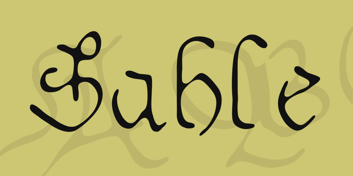 Sable Font · 1001 Fonts