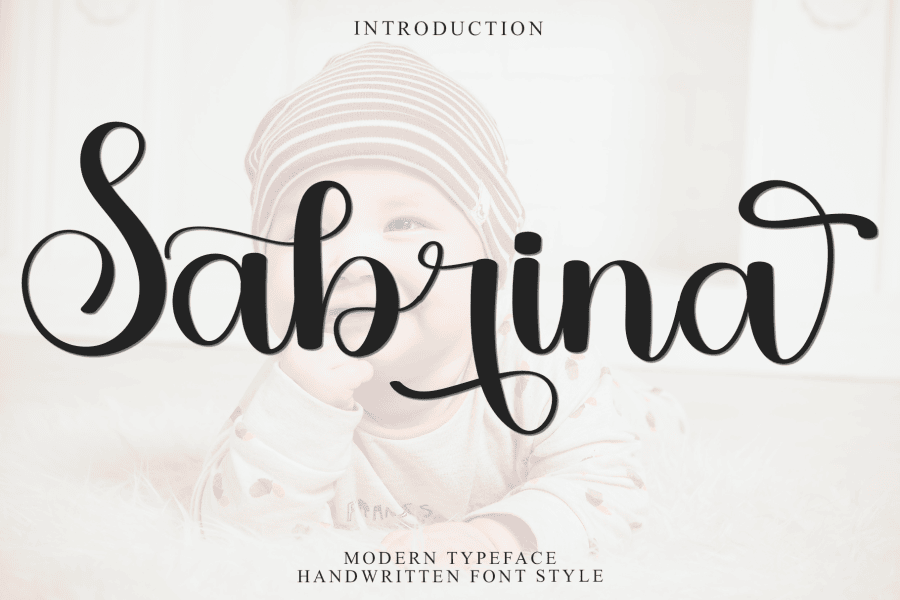Sabrina Font · 1001 Fonts