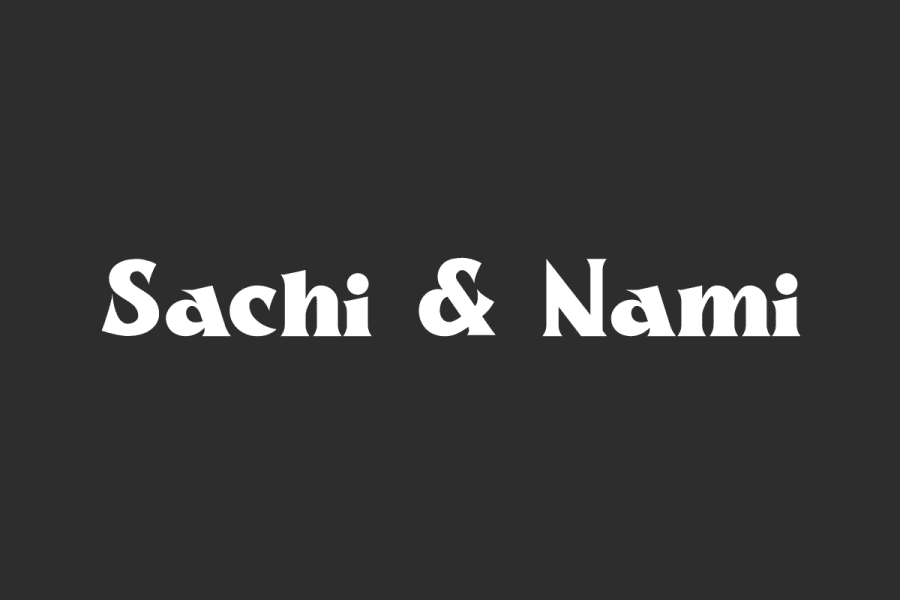Sachi And Nami Demo Font · 1001 Fonts