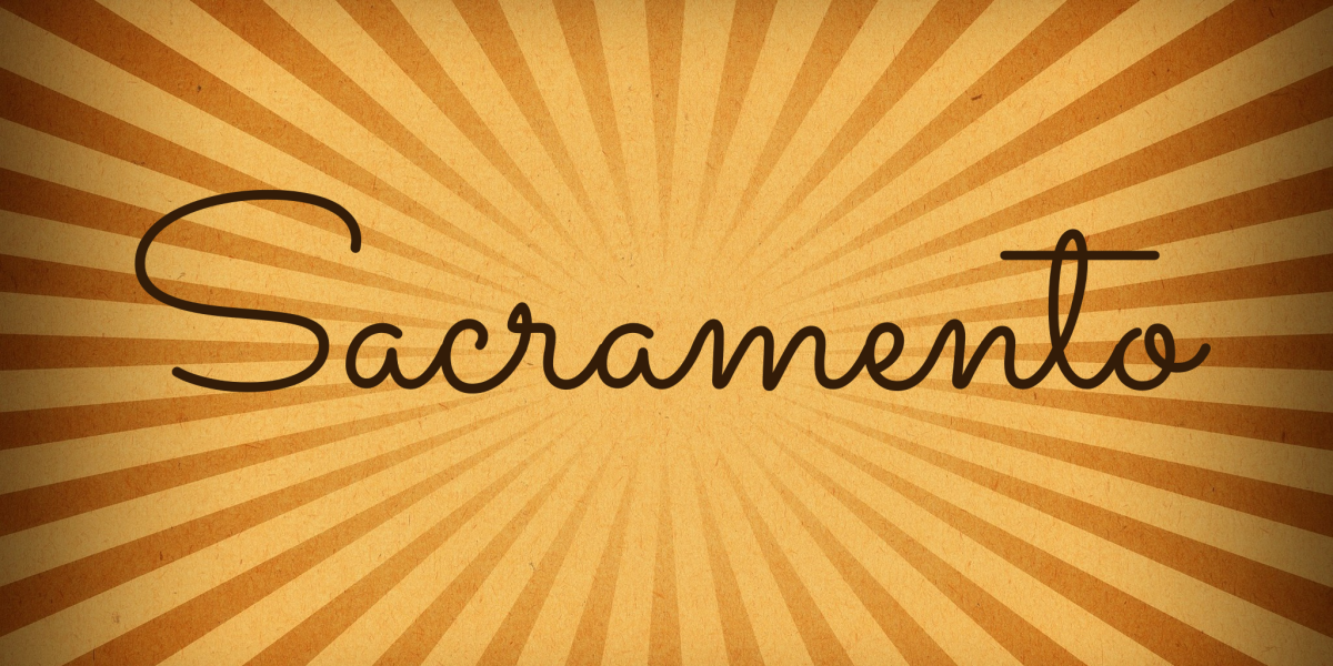 Sacramento Font · 1001 Fonts