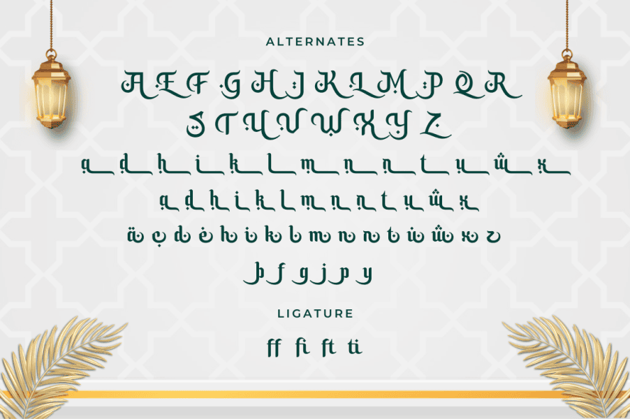 Sacred Ramadhan Font · 1001 Fonts