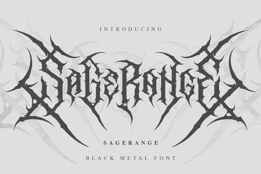 5 Free Creepy, Death Metal, Grunge Fonts · 1001 Fonts