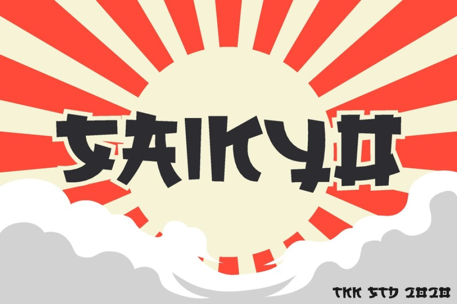 SAIKYO Font · 1001 Fonts