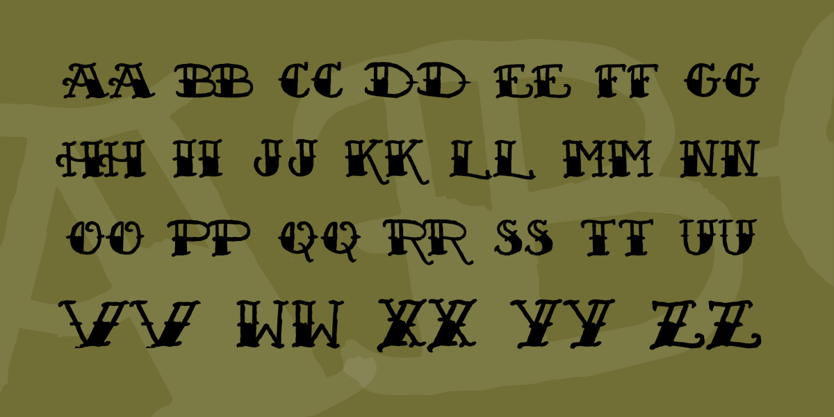 Sailor Tattoo Font PVF Hutch Font › Fontesk