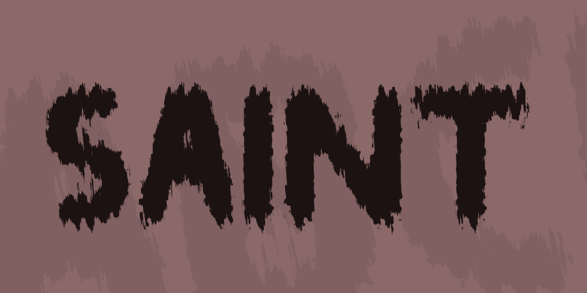 SAINT Font · 1001 Fonts