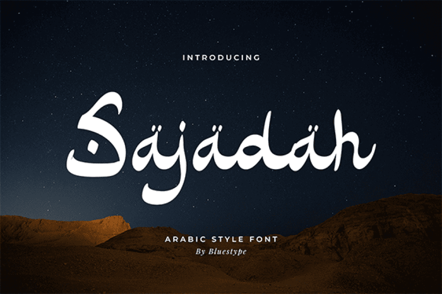 Sajadah Font · 1001 Fonts