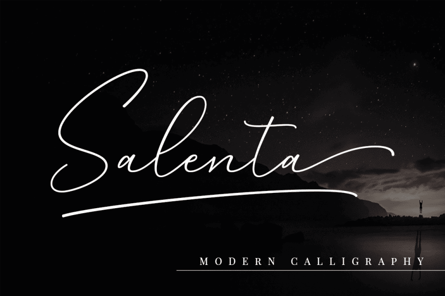 Salenta Font · 1001 Fonts