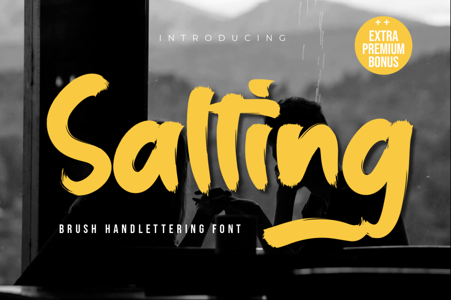 Salting Font · 1001 Fonts