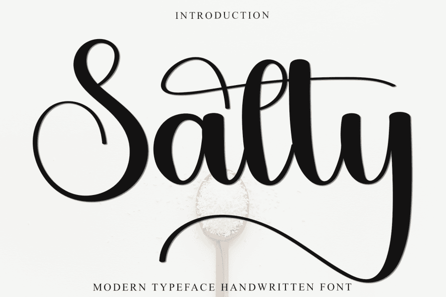 Salty Font · 1001 Fonts