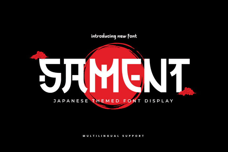 SAMENTtrial Font · 1001 Fonts
