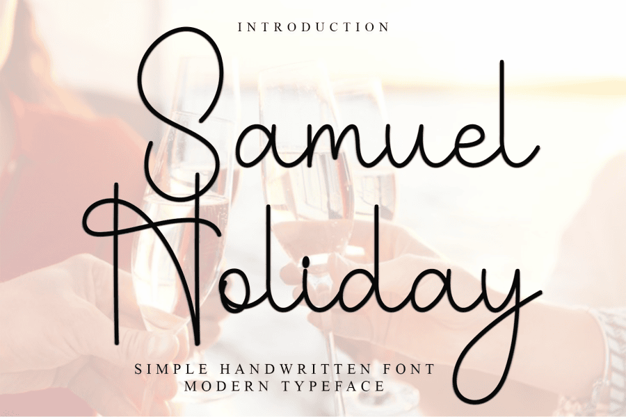 Samuel Holiday Font · 1001 Fonts