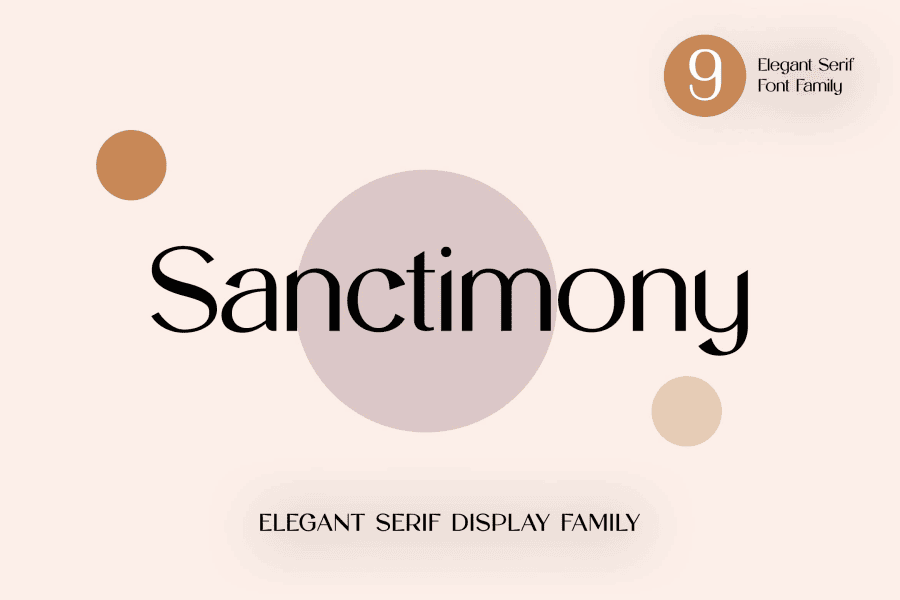sanctimony Font Family · 1001 Fonts