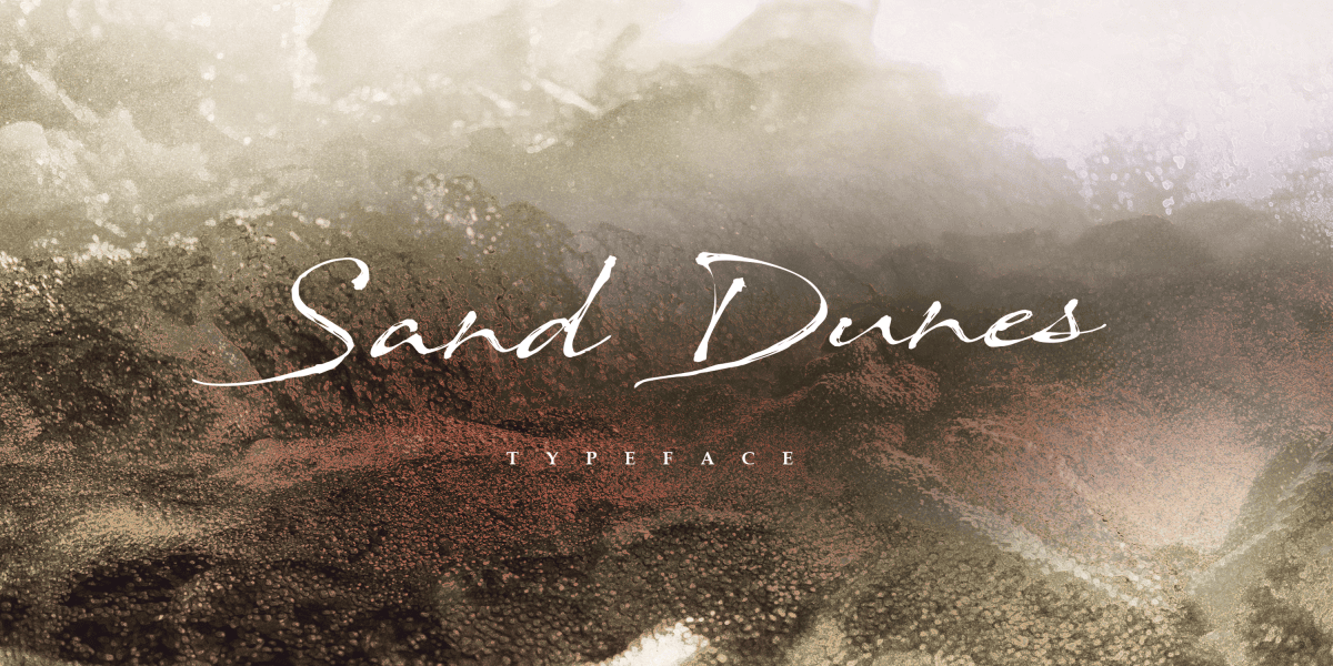 Sand Dunes Font · 1001 Fonts