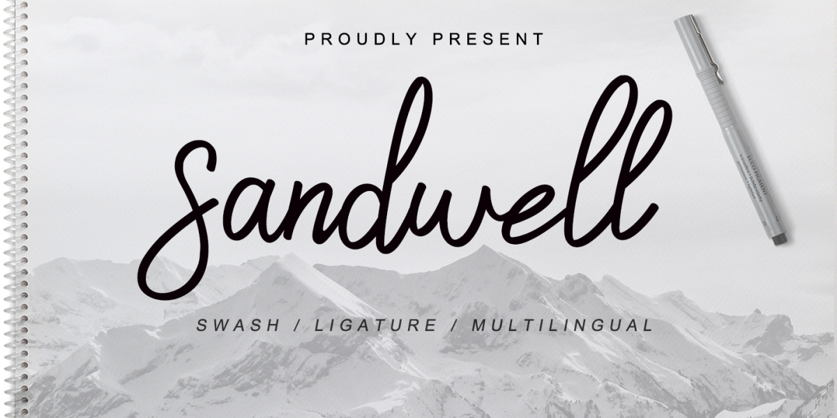 Sandwell Font · 1001 Fonts