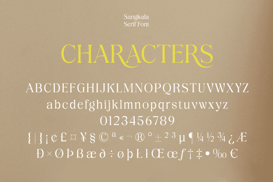 Sangkala DEMO Font · 1001 Fonts
