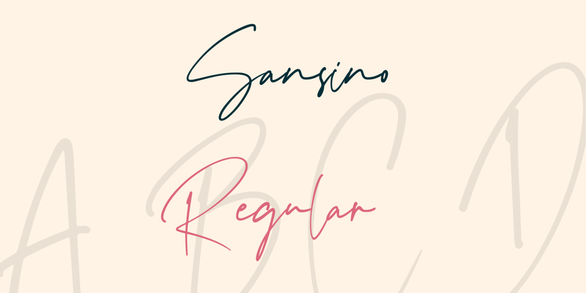 Sansino Font · 1001 Fonts
