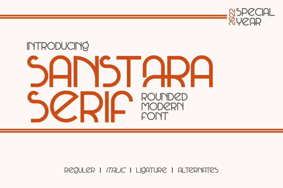 Sanstara Font · 1001 Fonts