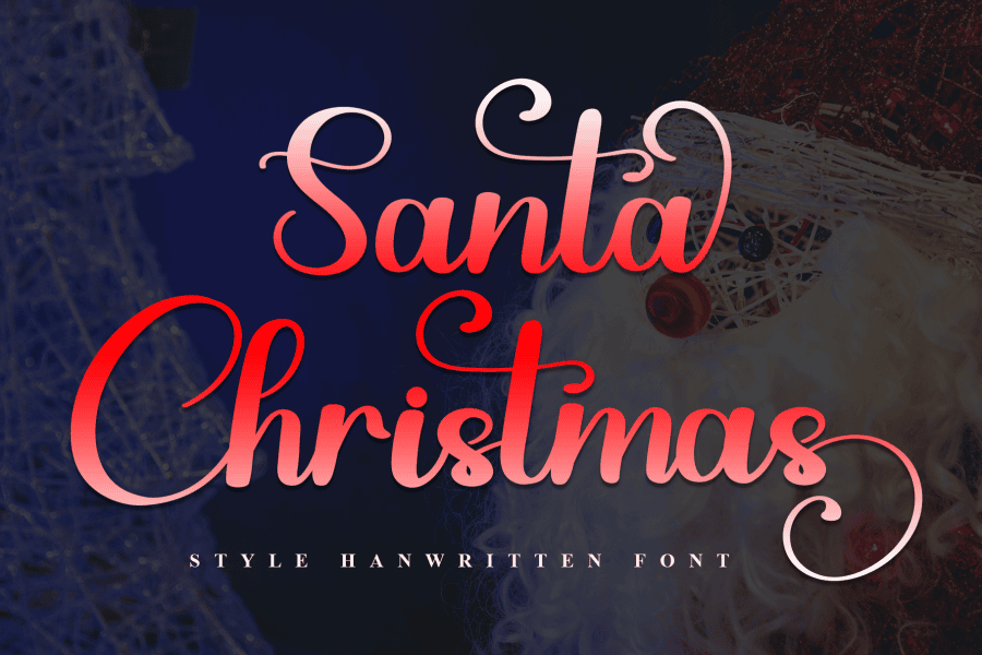 Santa Christmas1 Font · 1001 Fonts
