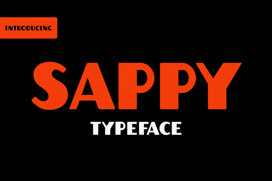Sappy Font · 1001 Fonts