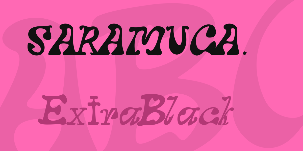 SARAMUCA. Font · 1001 Fonts