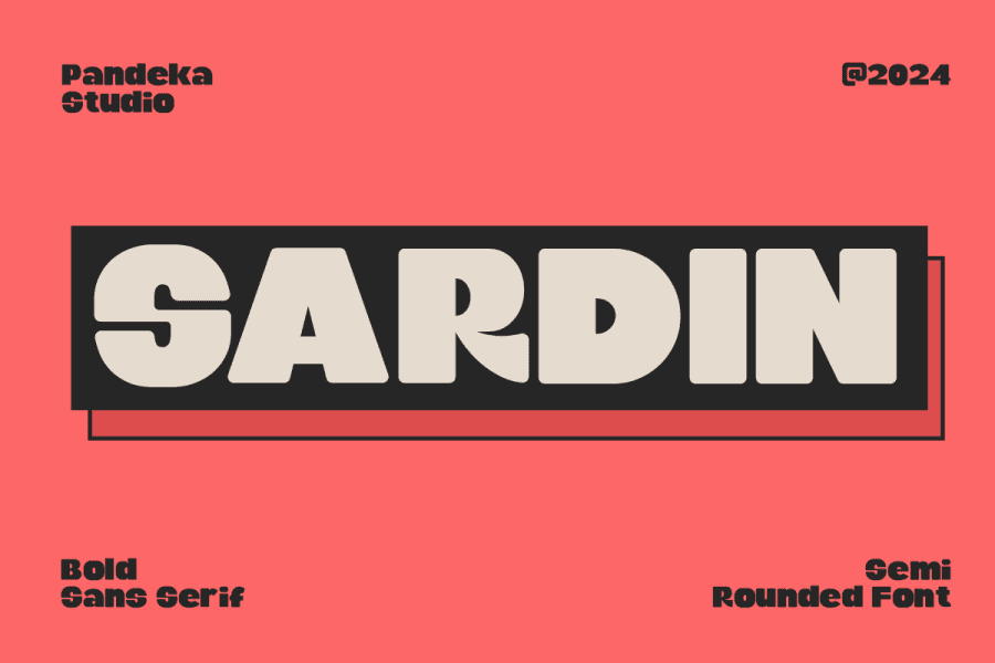 Sardin DEMO Font · 1001 Fonts