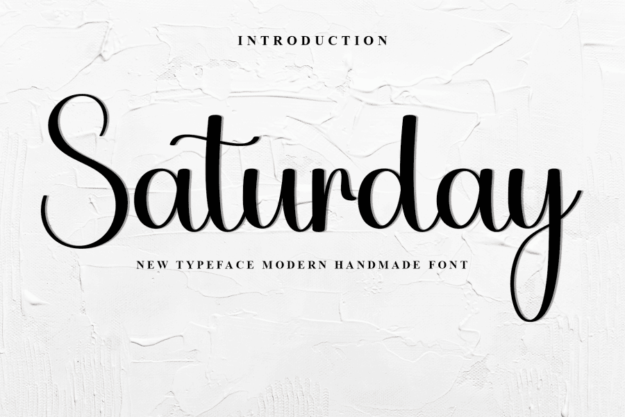 Saturday Weekend Font · 1001 Fonts