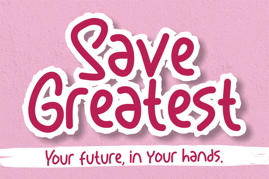 Save Greatest Font · 1001 Fonts
