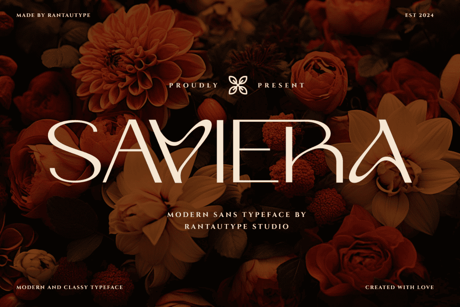 Saviera Font · 1001 Fonts
