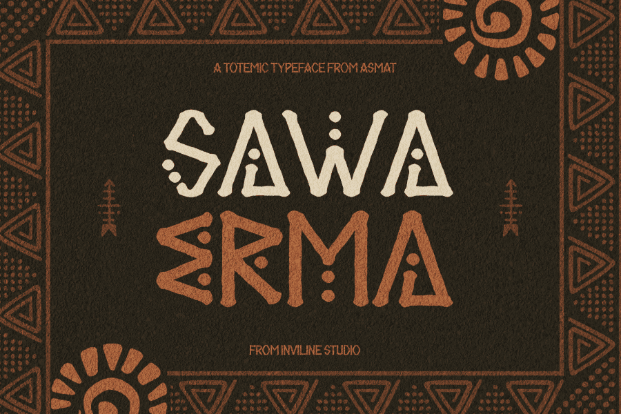 Sawa Erma Font · 1001 Fonts