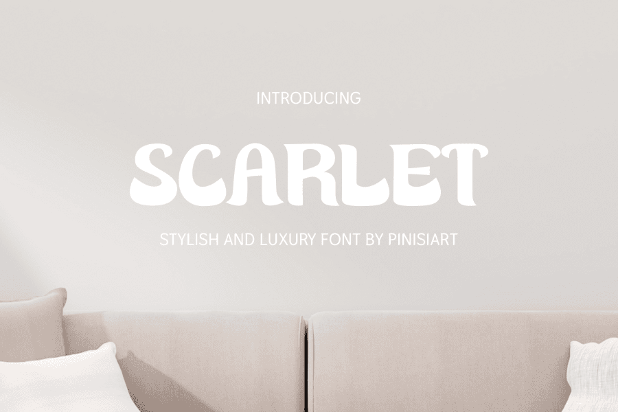 Scarlet Font · 1001 Fonts