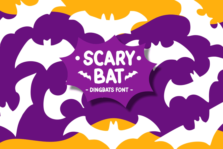Scary Bat Font · 1001 Fonts