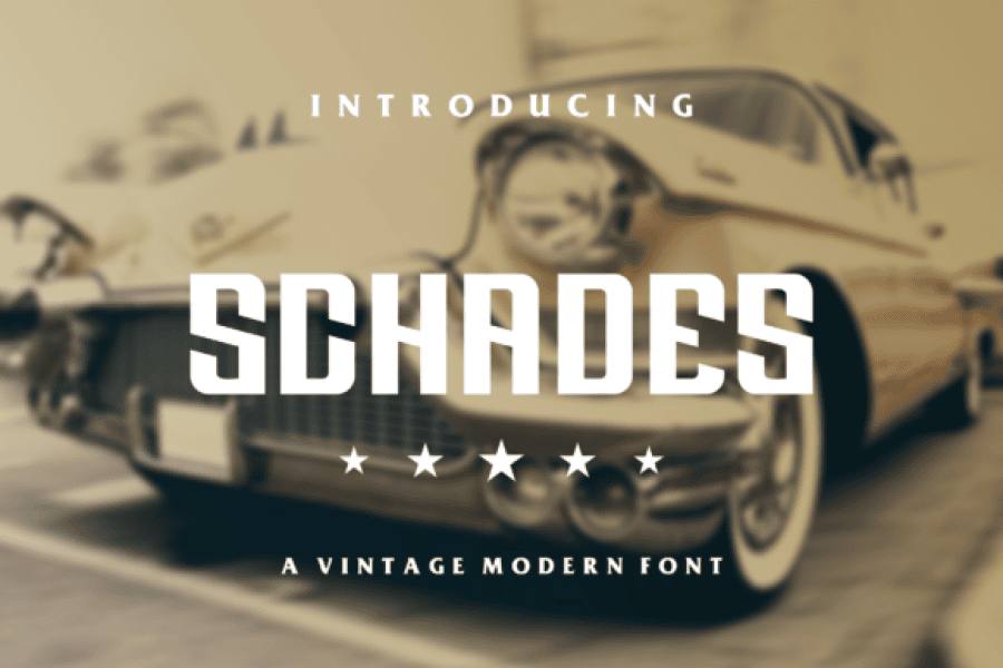 Schades Font · 1001 Fonts