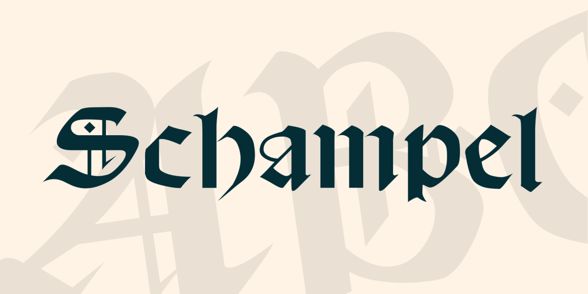 Schampel Font · 1001 Fonts
