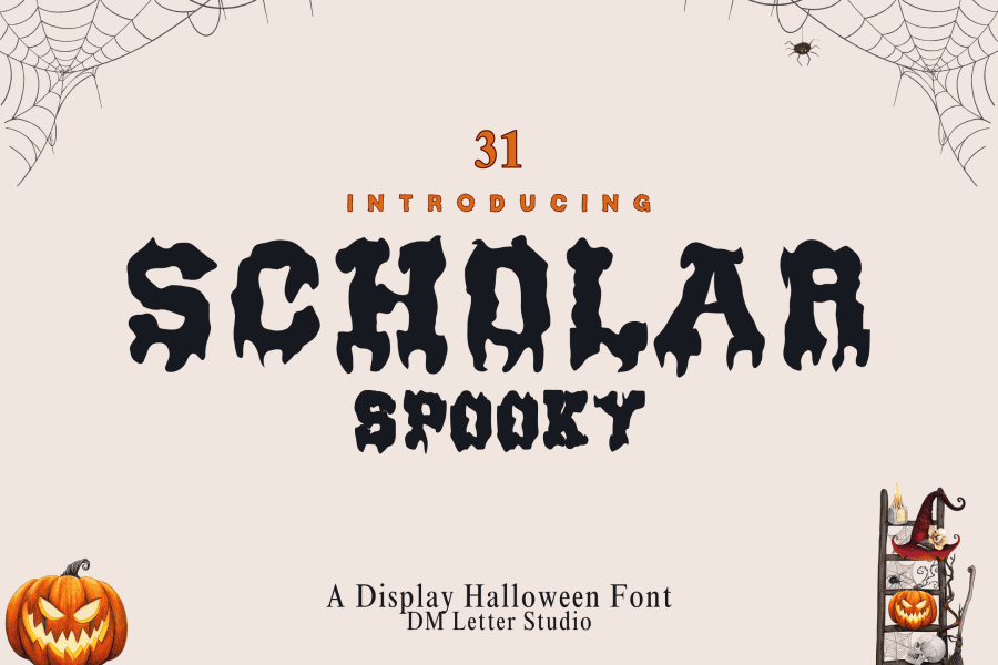 1 Free Creepy, Creepy School, Varsity Costume Font · 1001 Fonts