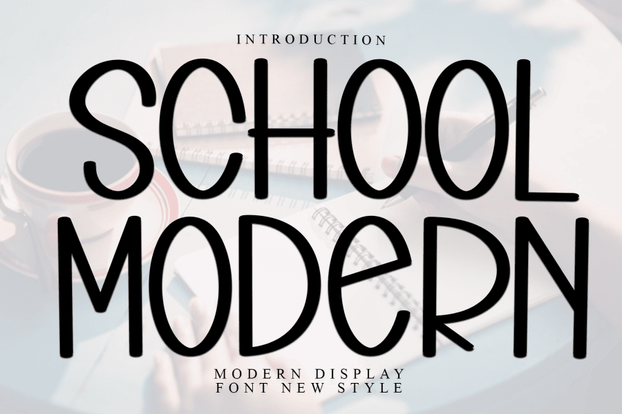 School Modern Font · 1001 Fonts