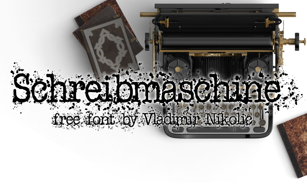 2 Free Typewriter, Horror, Regular Fonts · 1001 Fonts