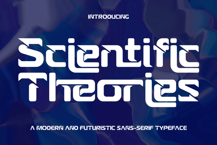 Scientific Theories Demo Font · 1001 Fonts