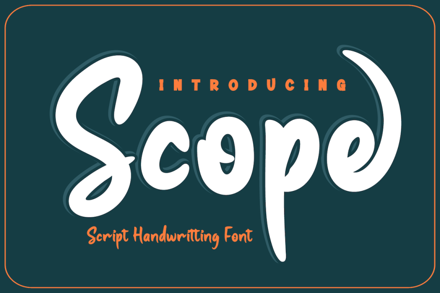 Scope Font · 1001 Fonts