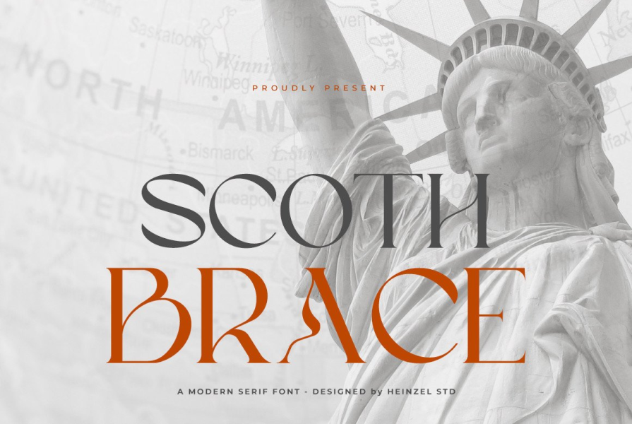 Scoth Brace Font · 1001 Fonts