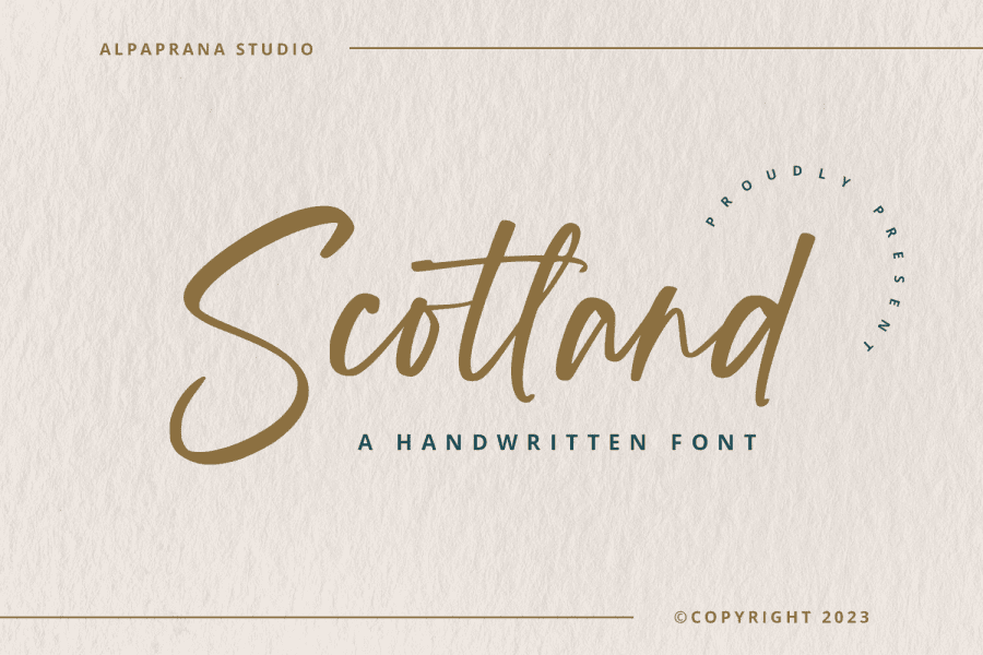 Scotland Font · 1001 Fonts