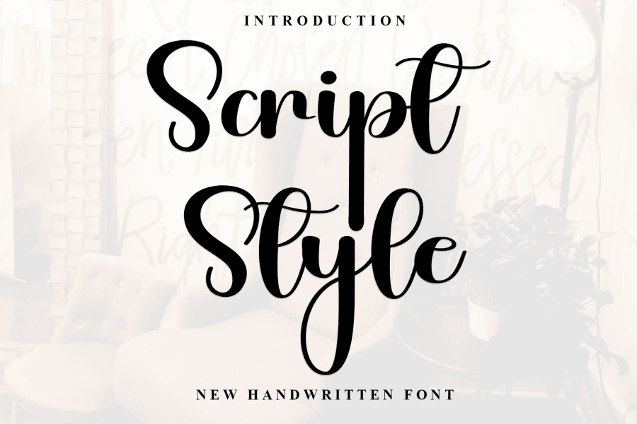Script Style Font · 1001 Fonts
